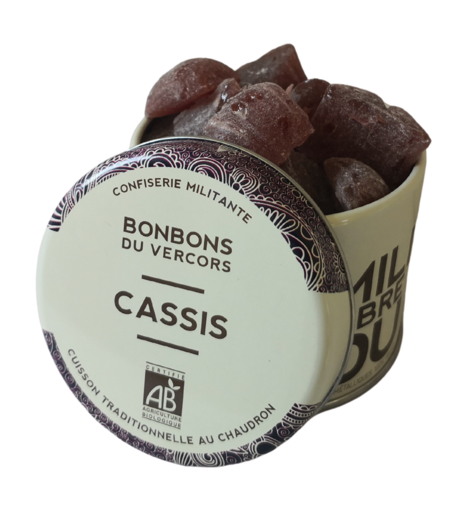 Boite Cassis BonBONS du Vercors® - BonBONS du Vercors®